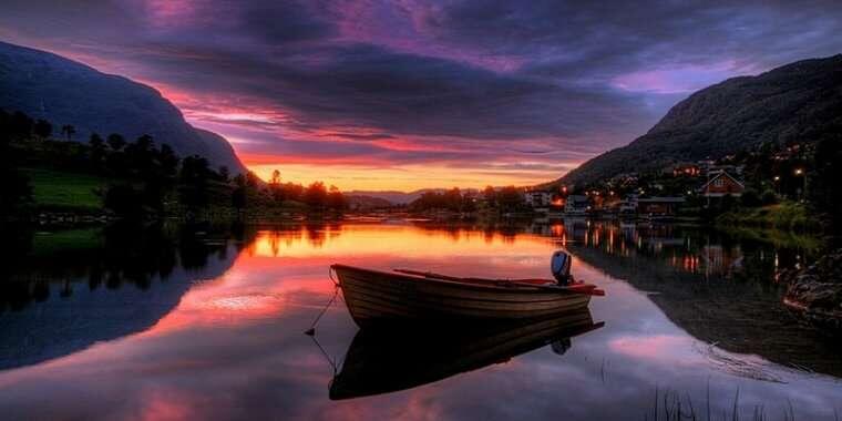 Doğanın Çarpıcı Renkleriyle Muhteşem Manzaralar