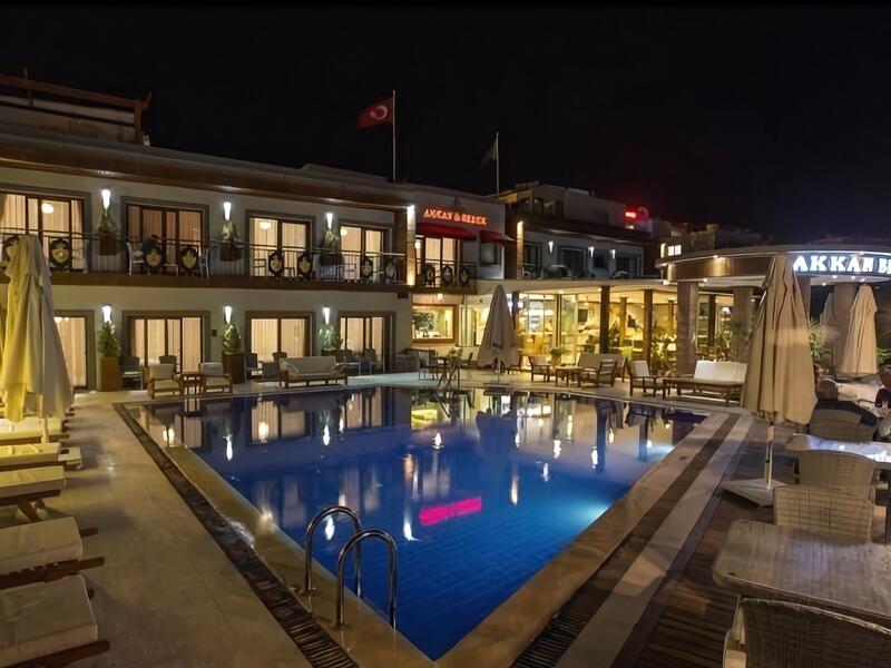 Akkan Beach Hotel - Muğla Bodrum Kumbahçe
